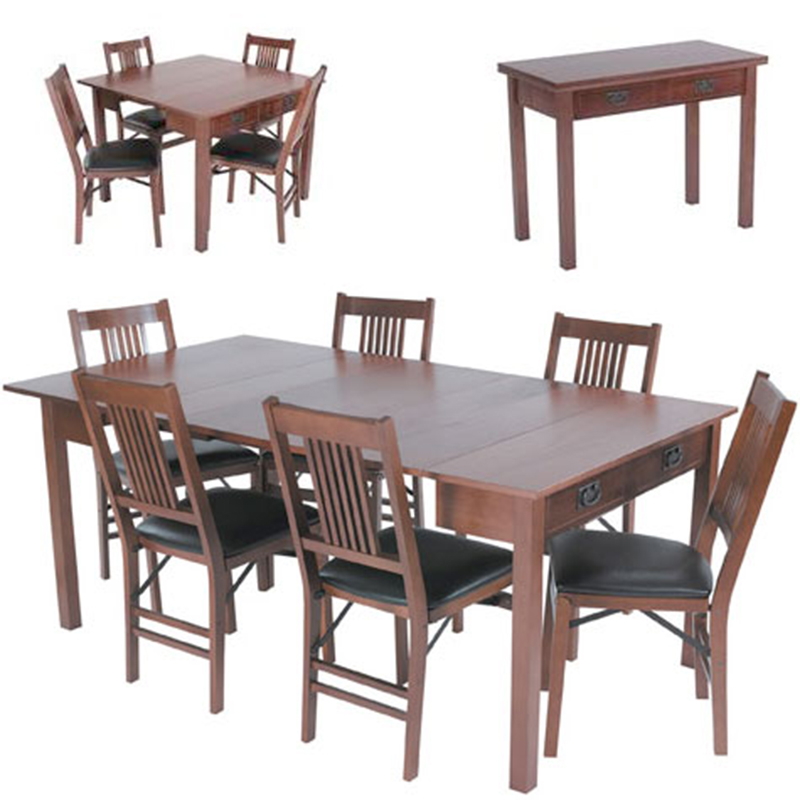 3 in 1 Bridge Table Cherry Finish